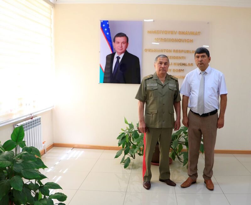RIMALga General-mayor Tursunov Botir Rajabovich tashrif buyurdi.
